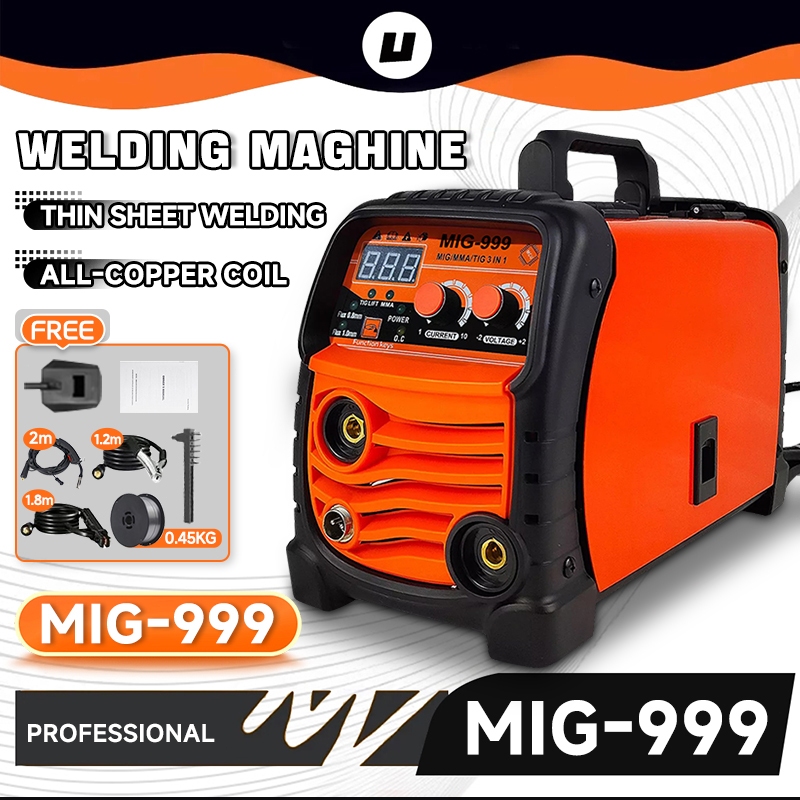 MIG-999 Welding Machine Set mig welding set Mini Inverter Welding Mig ...