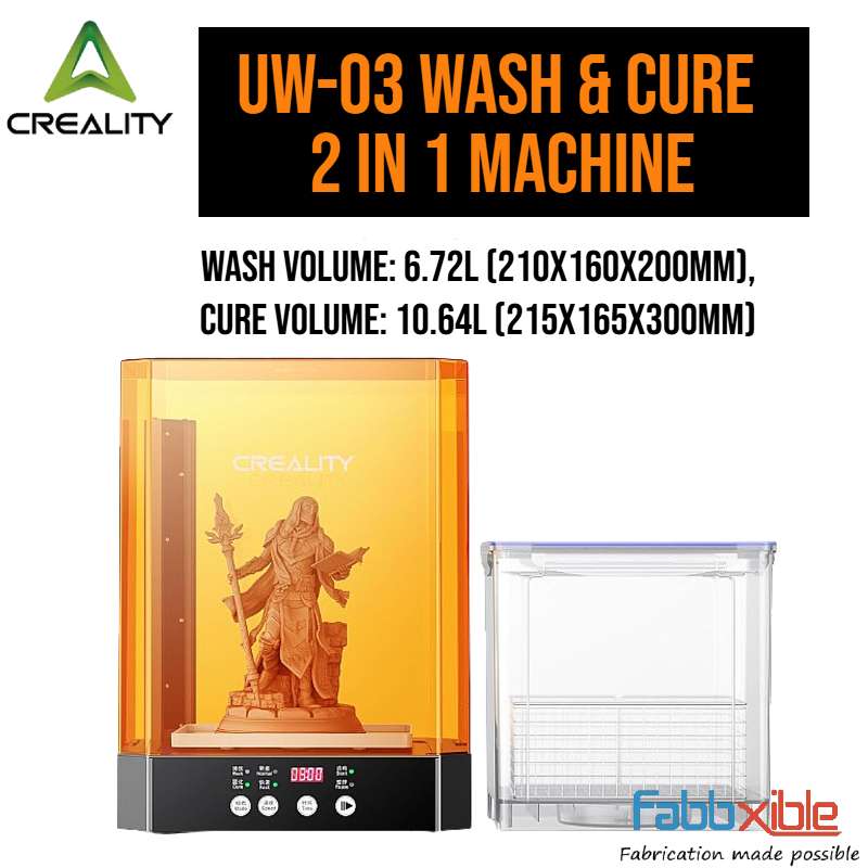 Creality UW-03 2-in-1 Wash And Cure Machine for Post Processing Large ...