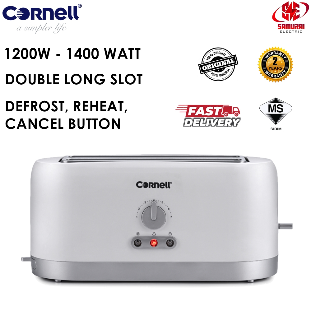 Cornell 4 Slice Toaster 1400 Watt CTS410 | Shopee Malaysia