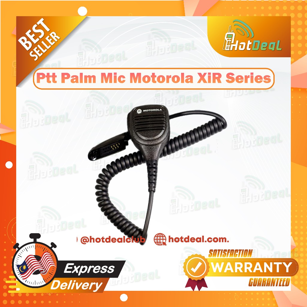 Ptt palm mic motorola XiR series | Shopee Malaysia