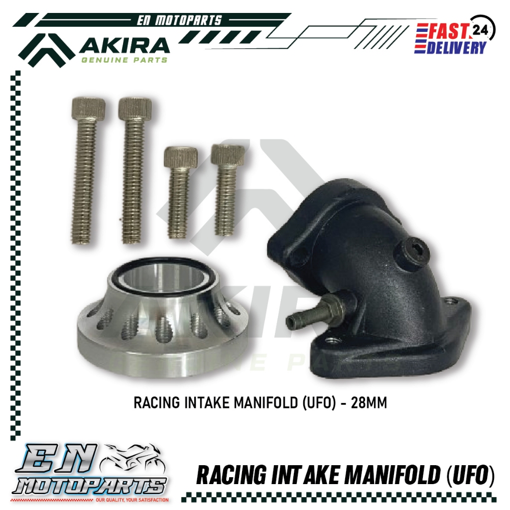 UNIVERSAL RACING INTAKE MANIFOLD 24MM 26MM 28MM EX5 RACING LC135 Y110 ...