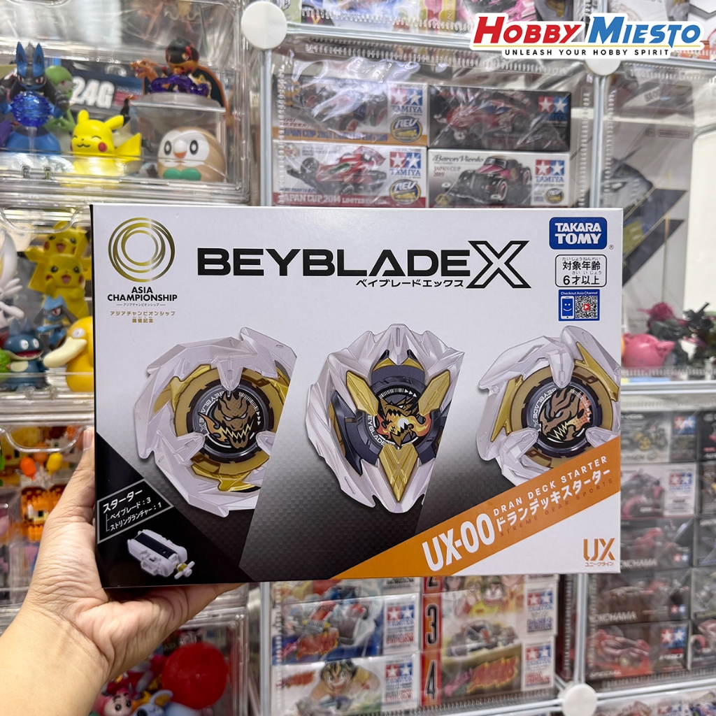 TAKARA TOMY BEYBLADE X UX-00 Dran Deck Starter Asia Championship (ASIA ...