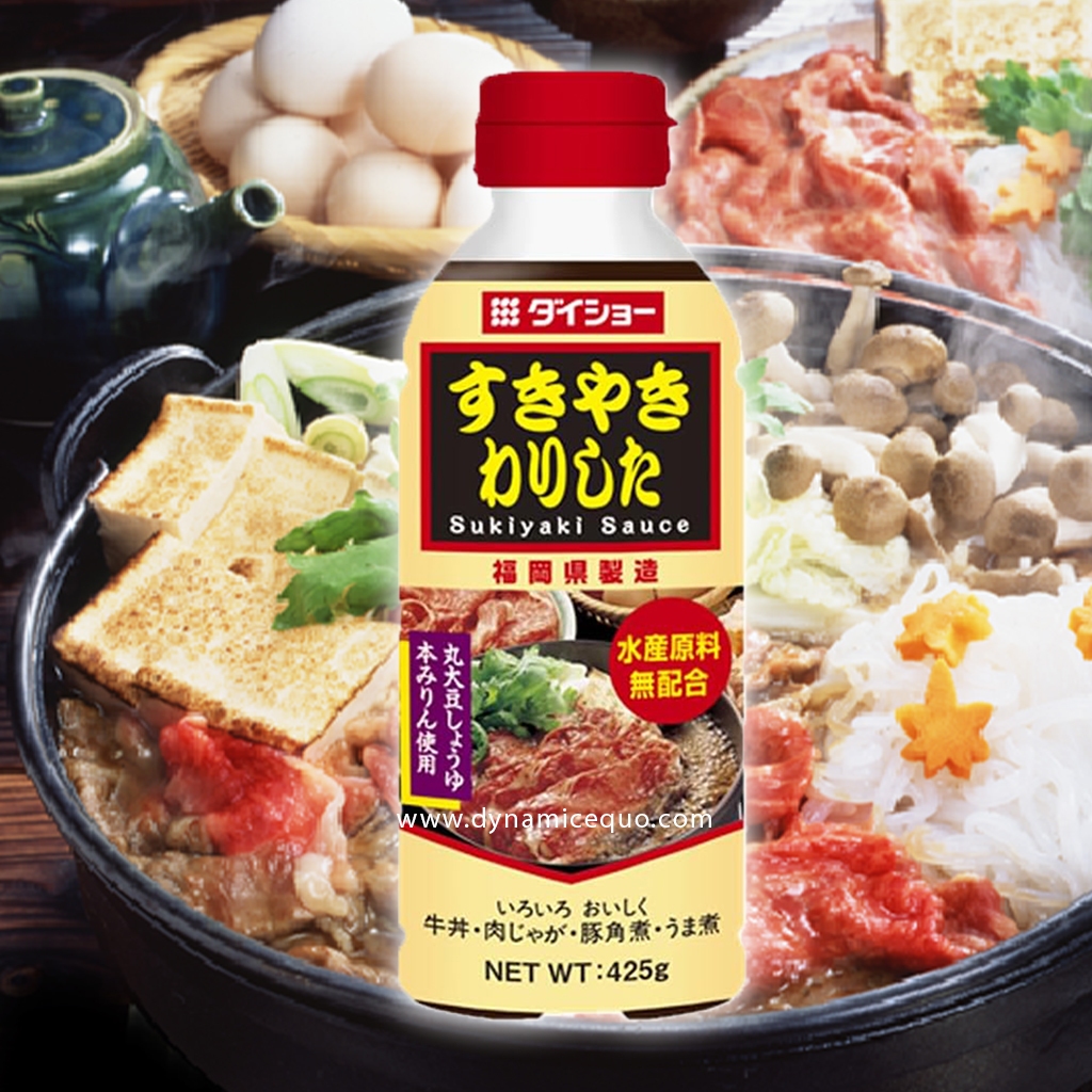 Daisho Sukiyaki Sauce 425G (Non Halal) Authentic Japanese Hot Pot ...