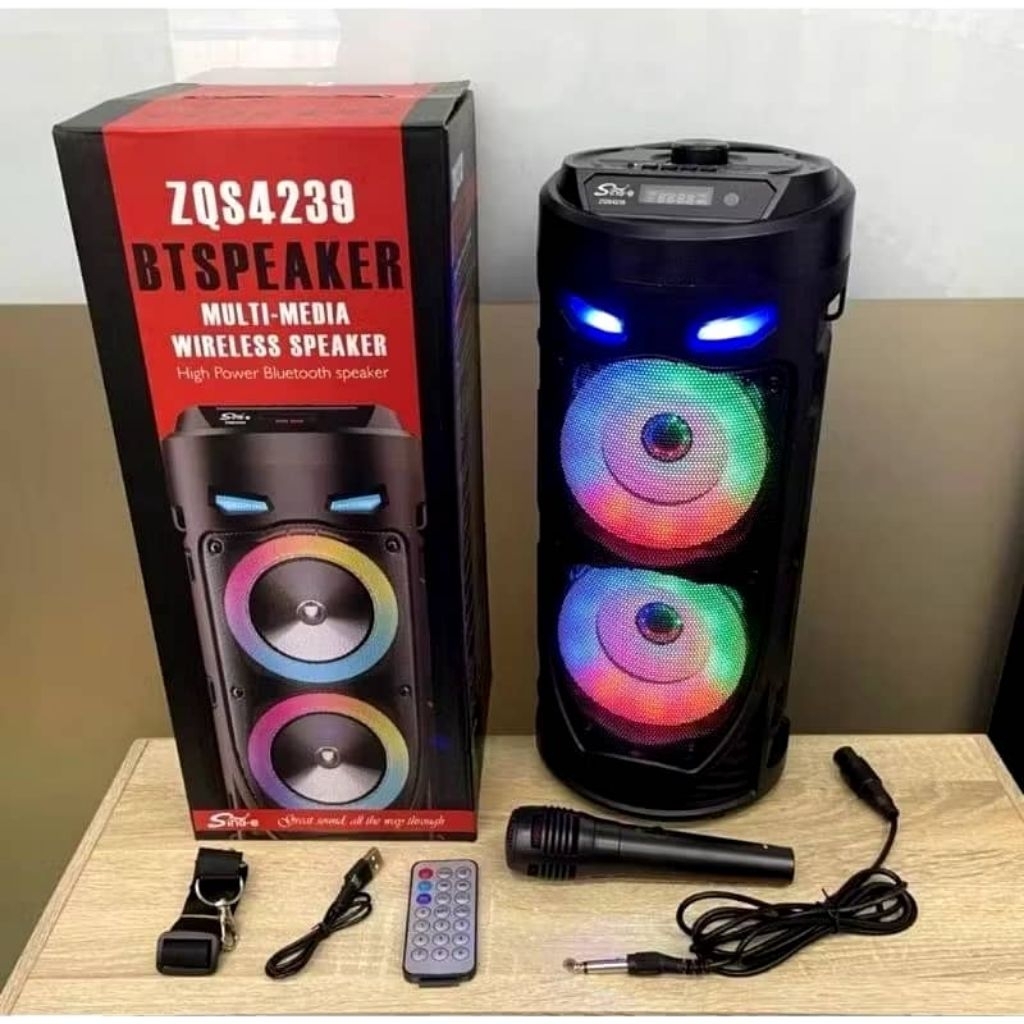 ZQS-4243 /ZQS-4239/ZQS-4270/WIRELESS BLUETOOTH SPEAKER ORIGINAL QUALITY | Shopee Malaysia