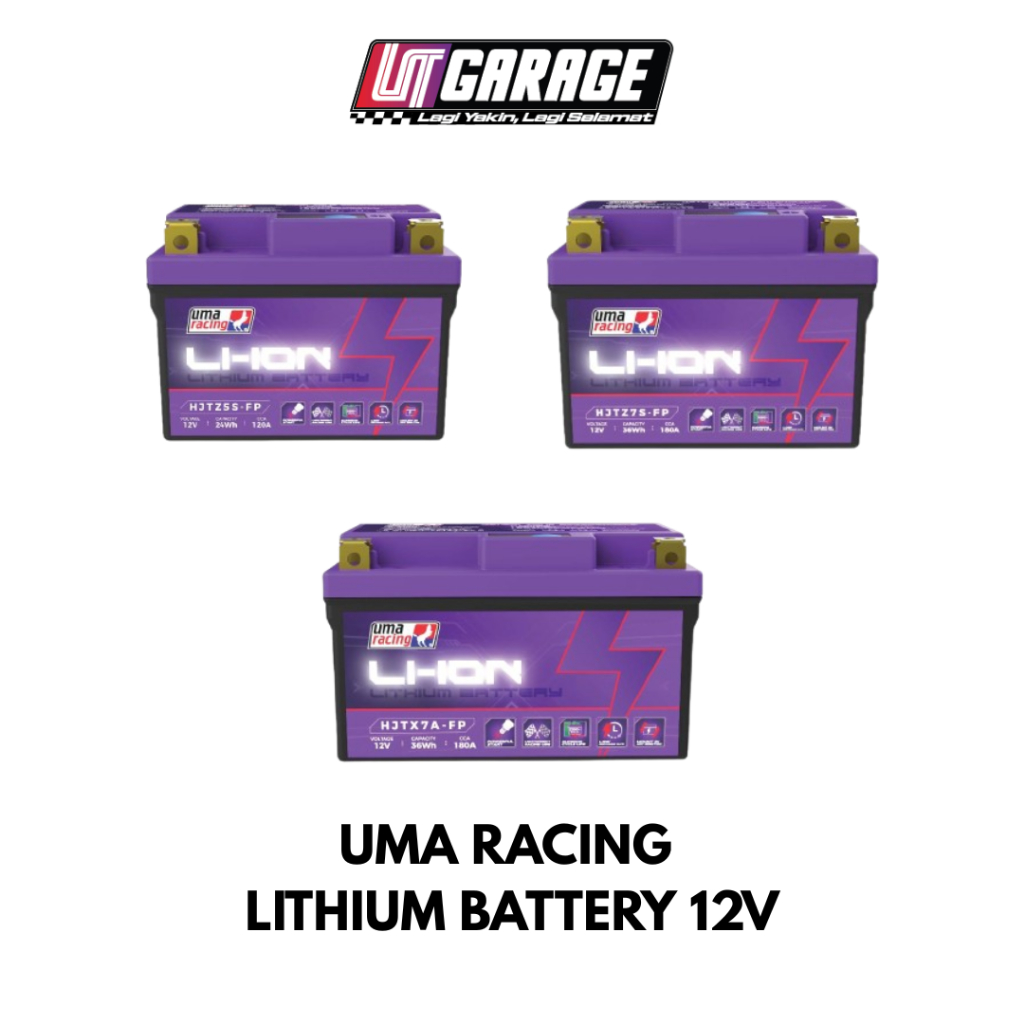 UMA Racing Lightweight Lithium-Ion Rechargeable Battery | Shopee Malaysia