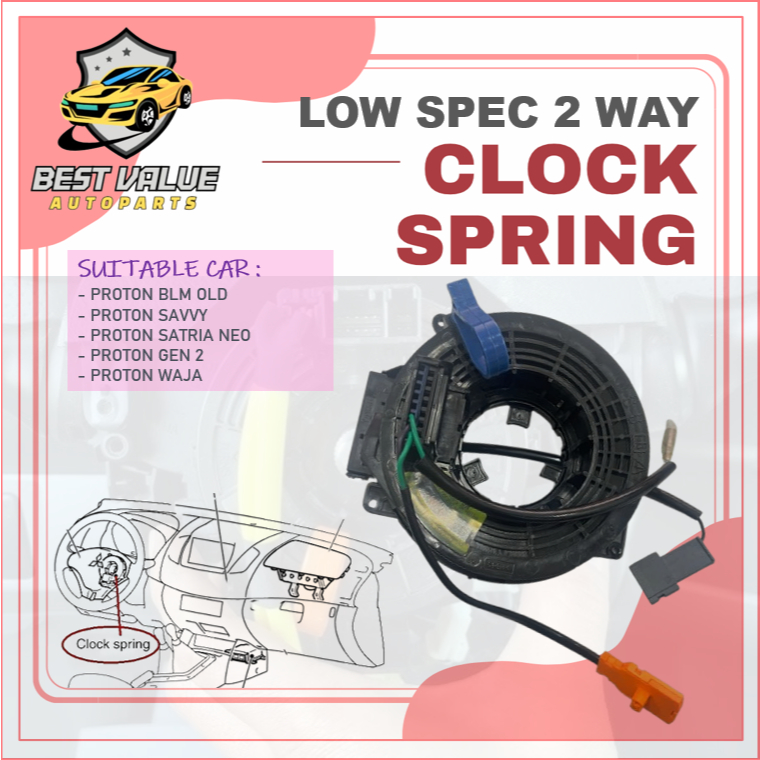 PROTON BLM GEN 2 GEN2 PERSONA SATRIA NEO WAJA SAVVY LOW SPEC 2WAY CLOCK ...