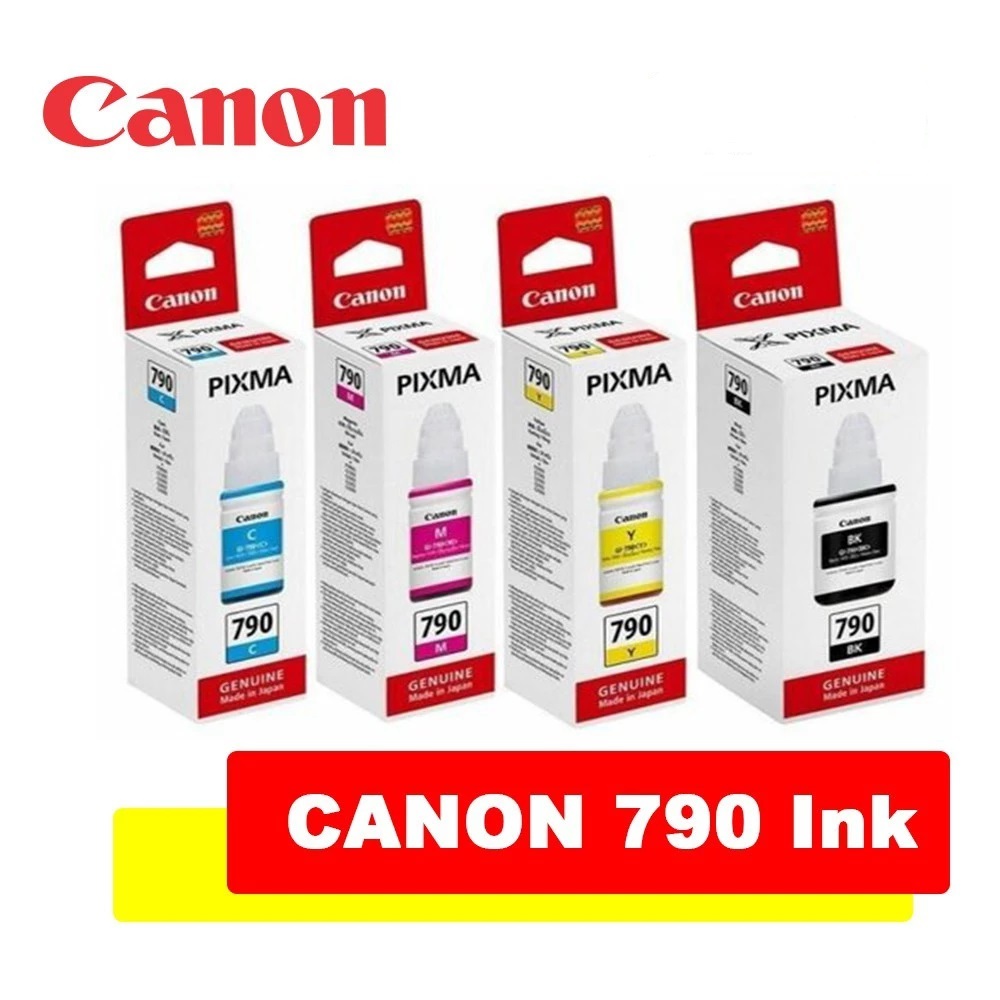 【𝐑𝐞𝐚𝐝𝐲 𝐒𝐭𝐨𝐜𝐤】Canon 790 GI-790 Original BOX INK for G1000 G1010 G2000 ...