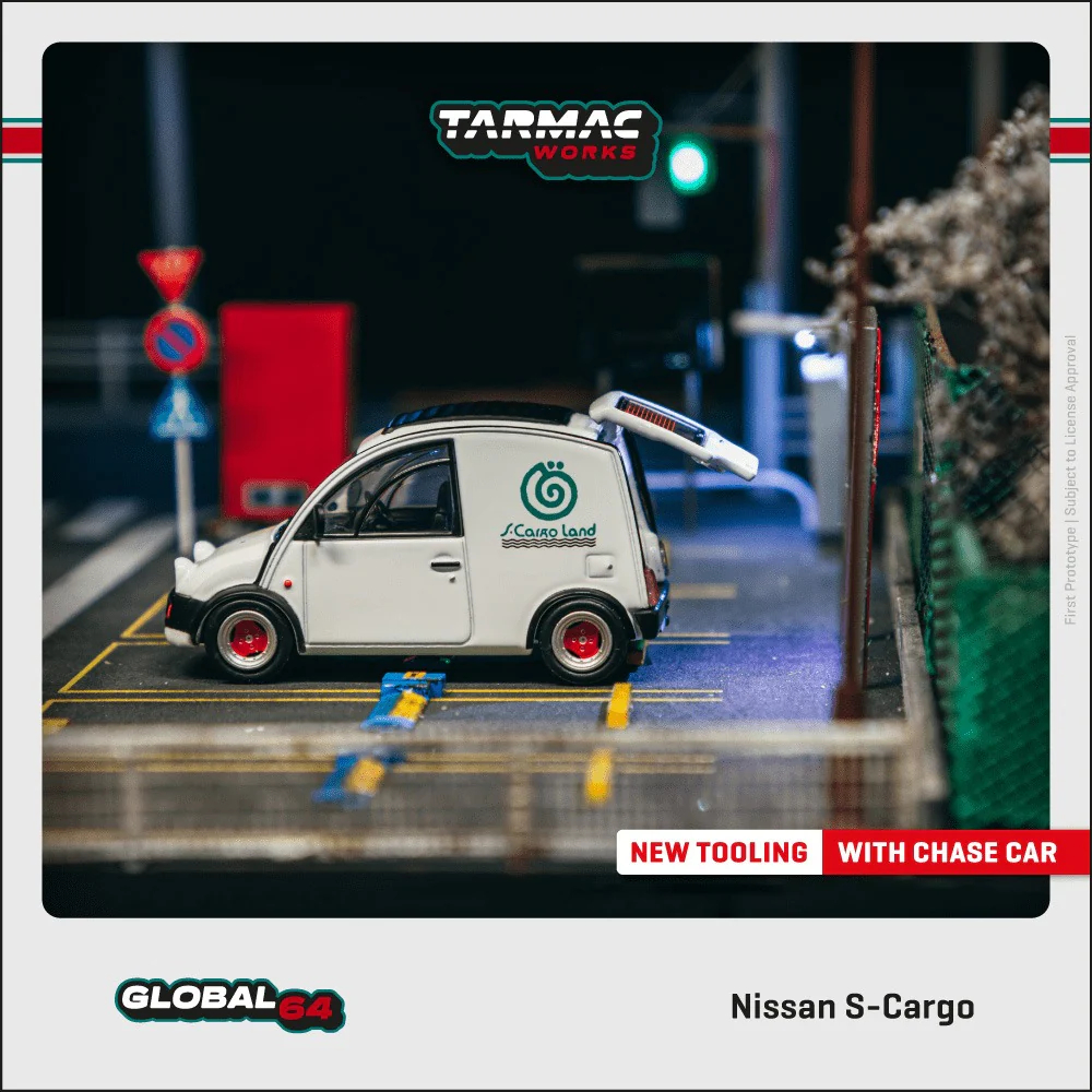 Tarmac Works - Nissan S-Cargo - White | Shopee Malaysia