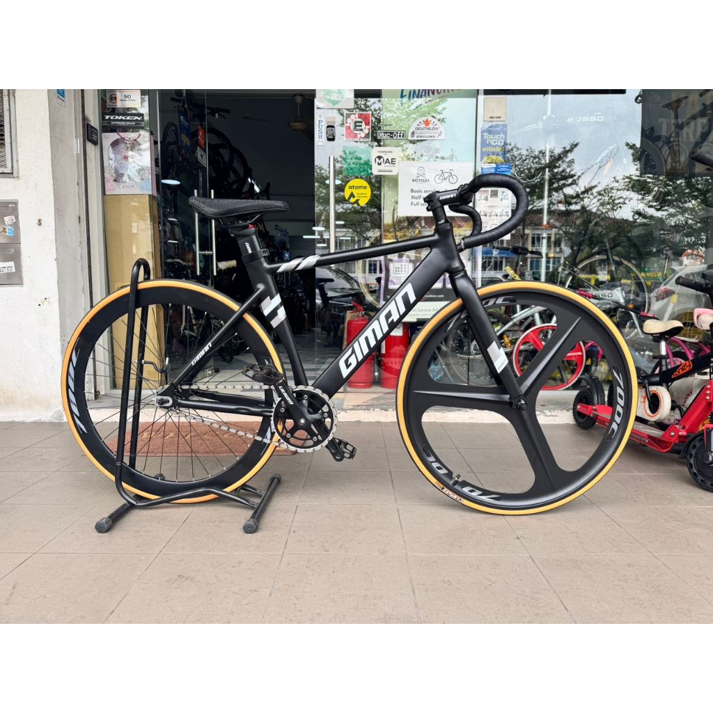 [NEW] GIMAN 700C Fixed Gear Fixie Bike F3191 | Basikal Lajak City Commuter Sport | Aero Frame ...