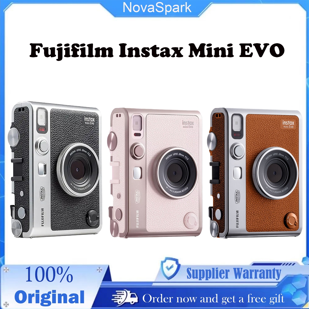 【Ready Stock】Fujifilm Instax Mini EVO Instant Camera-2 in 1 Instant ...