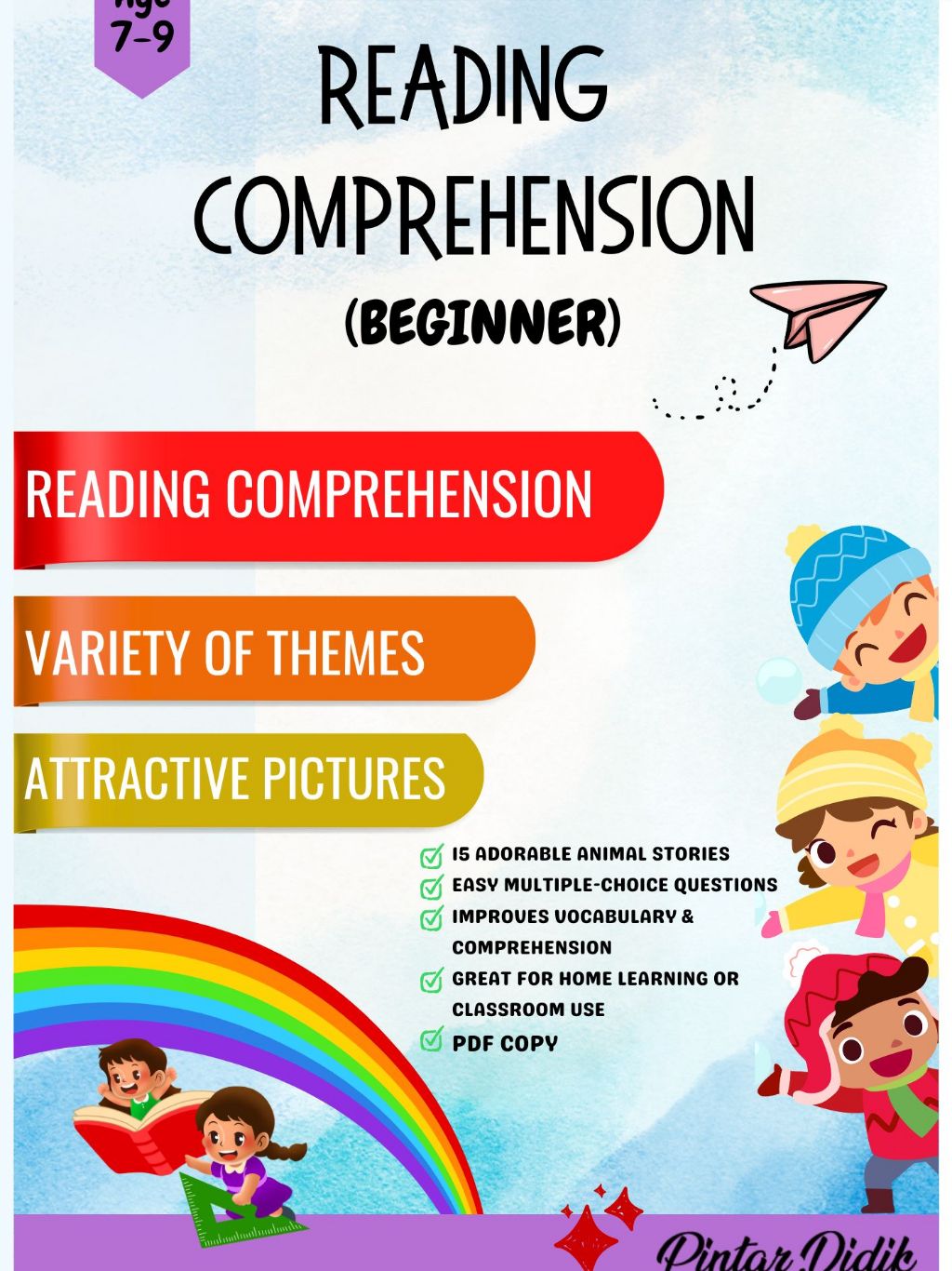 Reading Comprehension Exercises Age 7-9 Easy Level/PDF Copy | Shopee ...