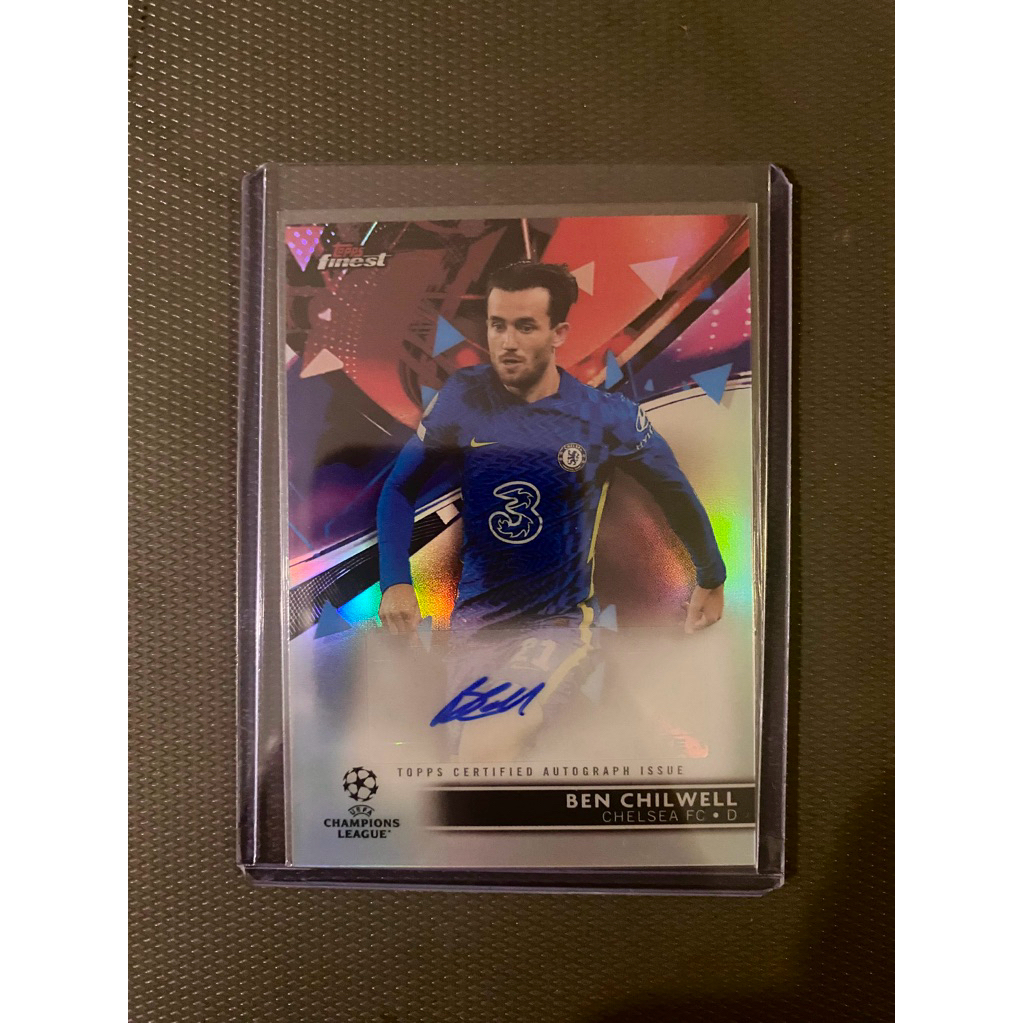 Topps Finest UCC Ben Chilwell Autograph | Shopee Malaysia