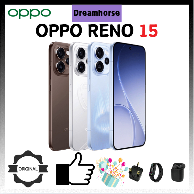 【2025new】OPPO reno 15 6.32‘’ 6200mAh/reno 15 pro 6.78'' Dimensity 8450 ...