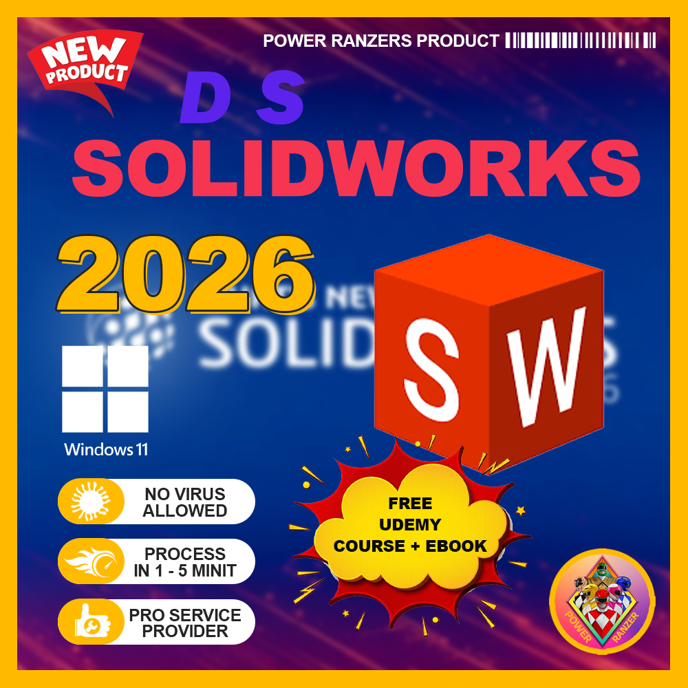 🔥 LATEST 🔥 Solidworks Design 2026 + Free Udemy Course + E-Book + Video ...