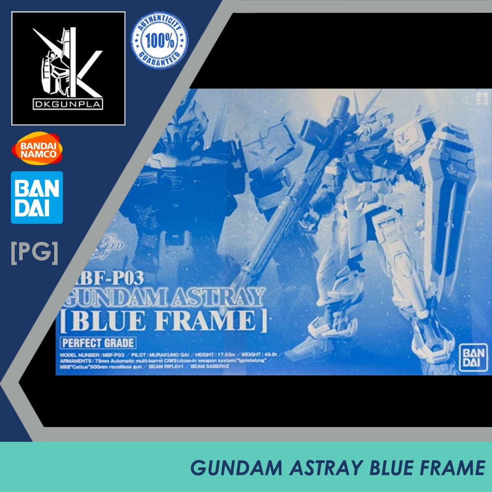 (Ready Stock) Premium Bandai [PG] Gundam Astray Blue Frame Model Kit ...