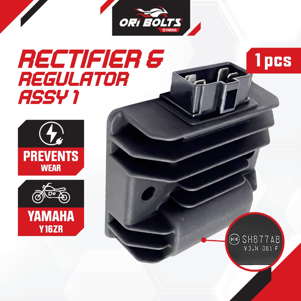 2ND-H1960-11 Yamaha Original Y16ZR Y16 V1 V2 Rectifier Katab Charge ...
