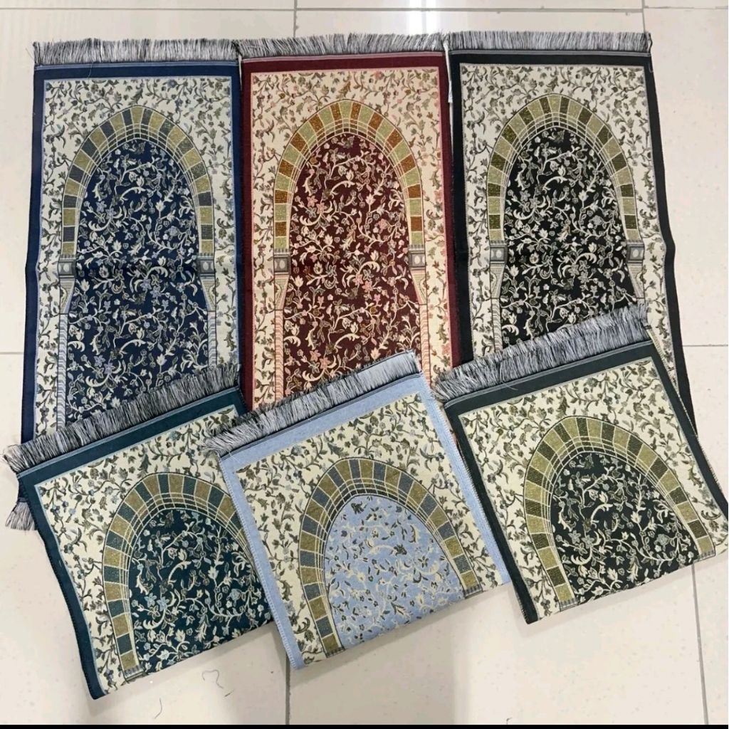 SEJADAH MUKA PANJANG TENUN TURKEY COTTON 35 CM X 70 CM (CORAK DAN WARNA ...
