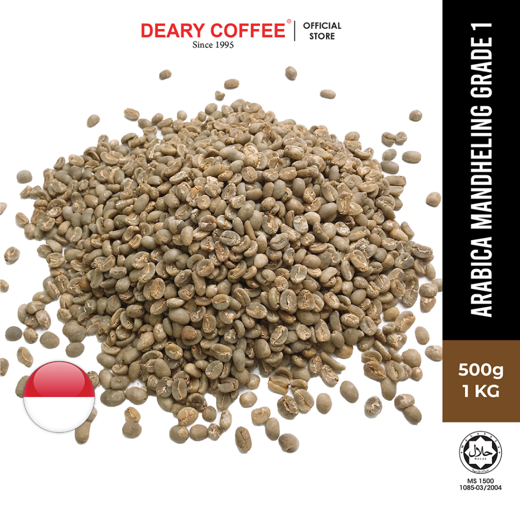 Deary Indonesia Arabica Mandheling Grade 1 Green/Raw/Unroasted Coffee ...