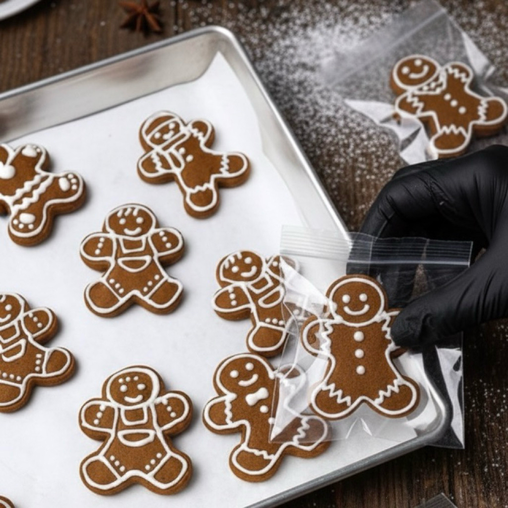 8pcs Classic Soft & Chewy Gingerbread Man Cookies | Authentic Biskut ...