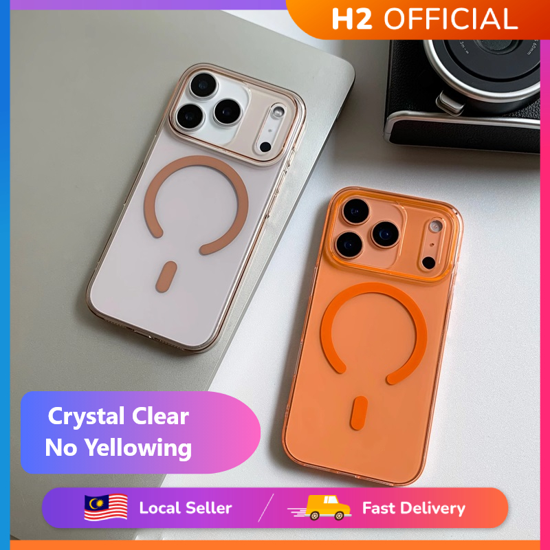 Magnetic Crystal Clear Phone Case for iPhone 17 16 15 14 13 12 Pro Max ...