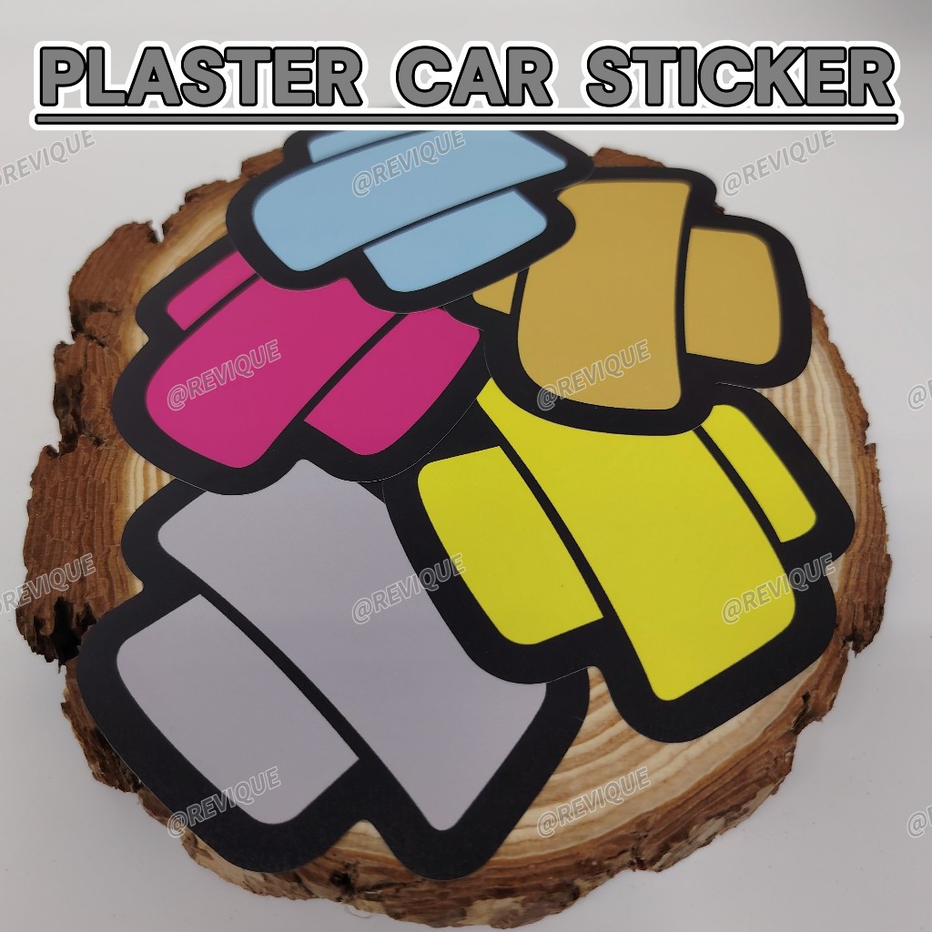 Universal JDM Colorful Plaster Sticker | Bandage Style Car Decal (8 ...