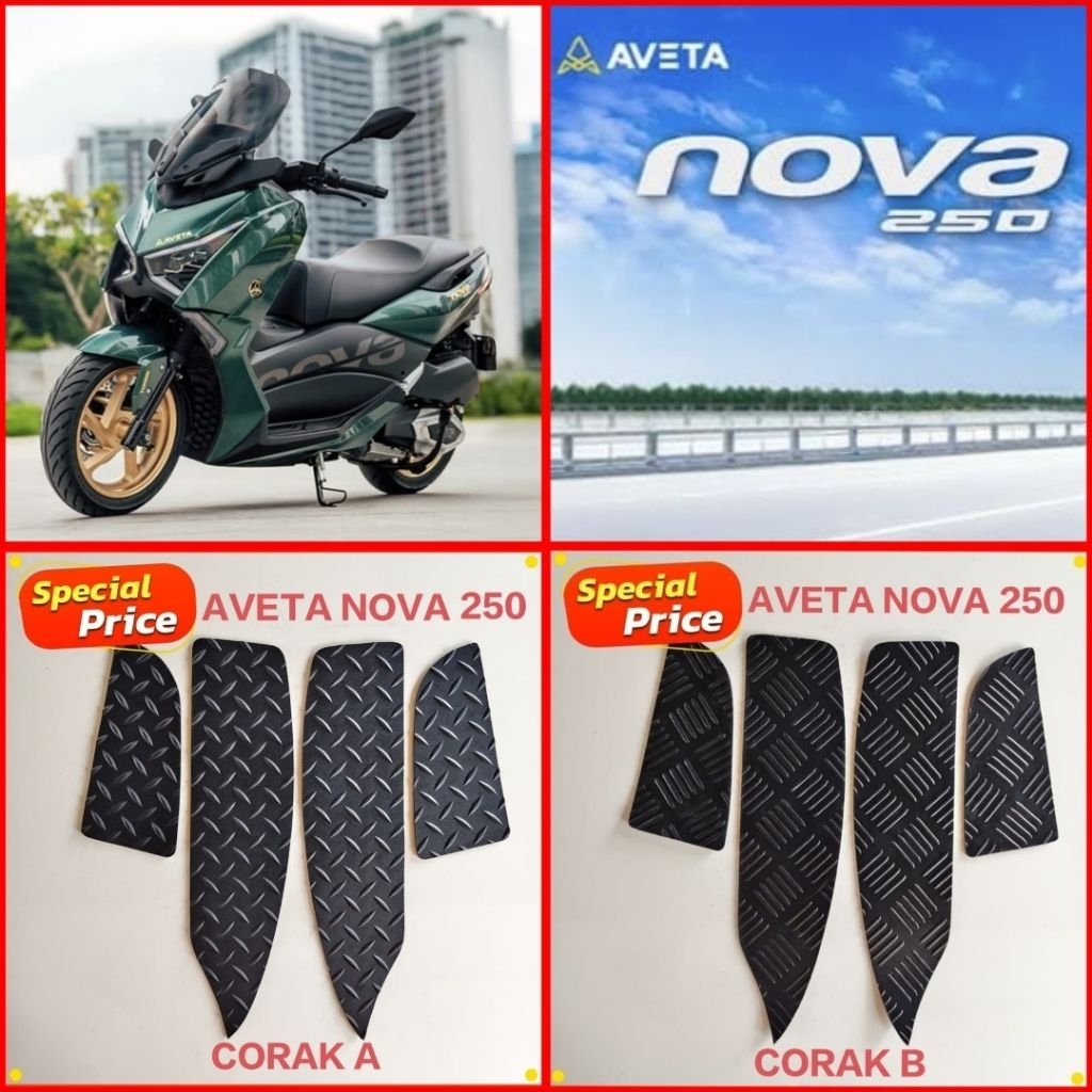 AVETA NOVA 250 CARPET KARPET PEMIJAK KAKI FOOTREST FOOTSTEP FLOORMAT ...