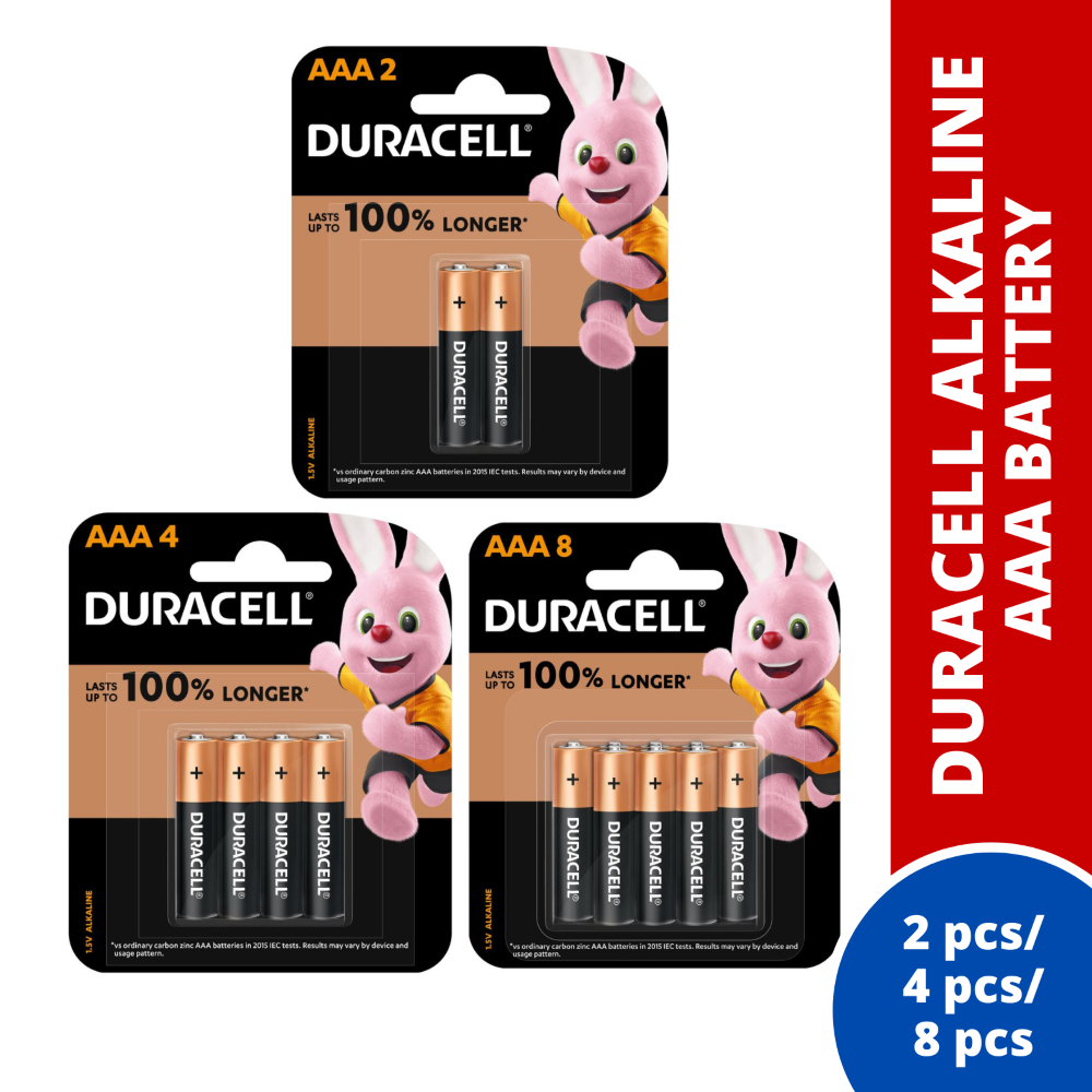 Duracell Alkaline AAA Battery (AAA2/AAA4/AAA8) | Shopee Malaysia