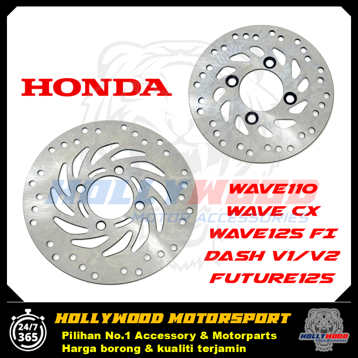 DISC HONDA WAVE110 DASH FUTURE ALPHA CX WAVE125 FI BRAKE DISC PLATE ...