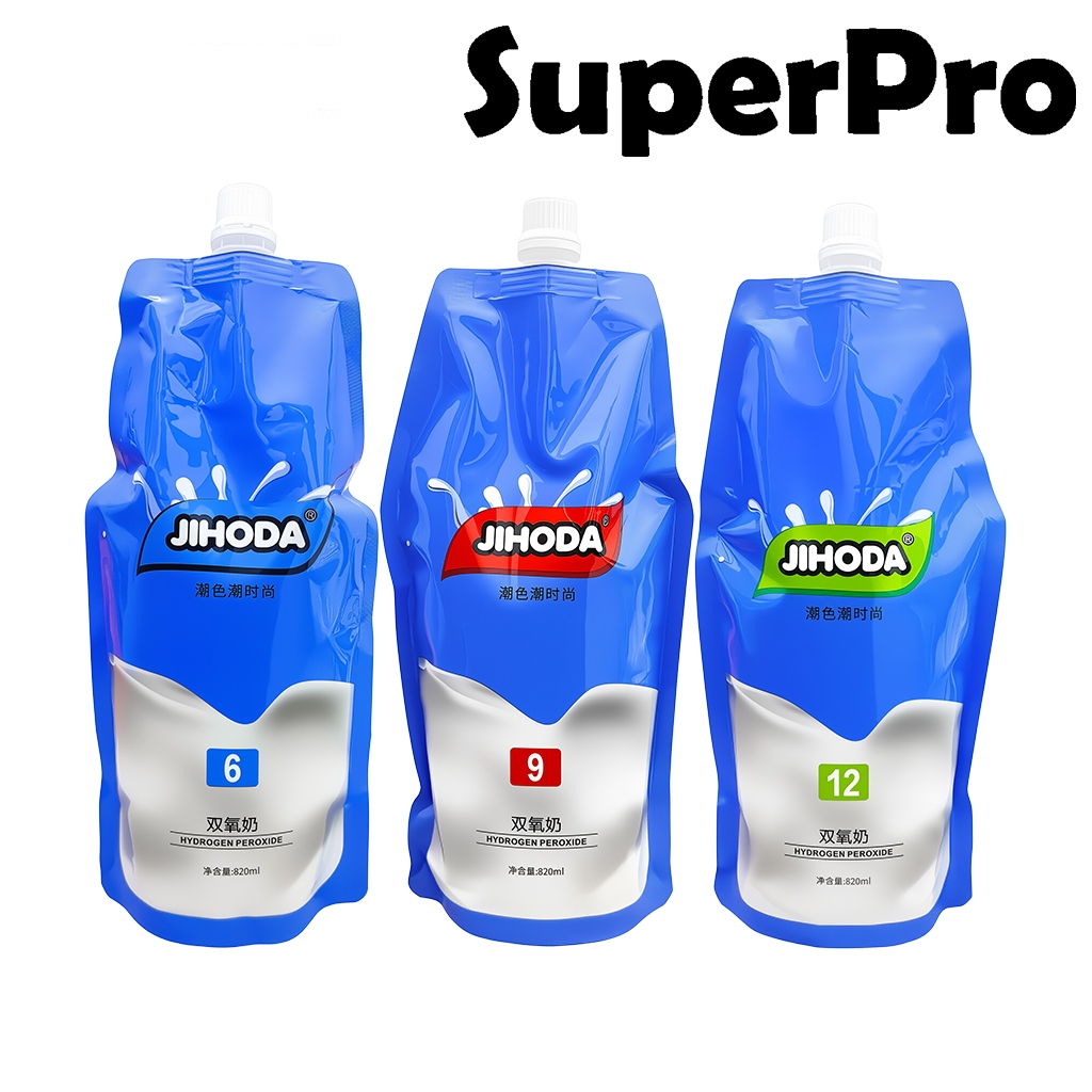 JIHODA Milk Aromatic Hydrogen Hair Peroxide (6%/9%/12%) 820ml | Shopee ...