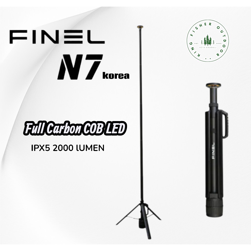 Finel N7 Full Carbon LED Lantern (Korea) | Shopee Malaysia