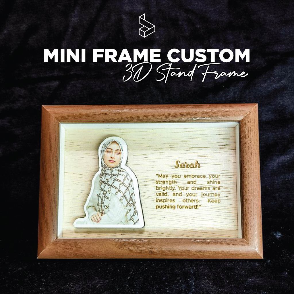 Custom Mini 3D Photo Engrave Color | Gift Photo Engrave | Couple Photo ...