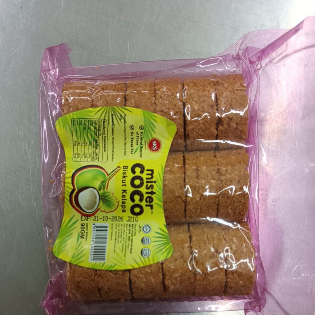 MISTER COCO/BISKUT KELAPA 90G | Shopee Malaysia