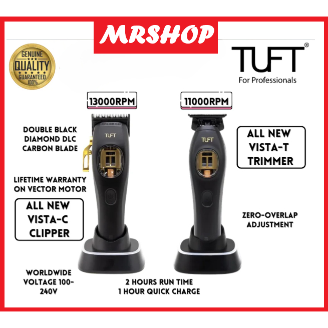 TUFT Vista-C Professional Clipper & TUFT Vista-T Professional Cordless ...