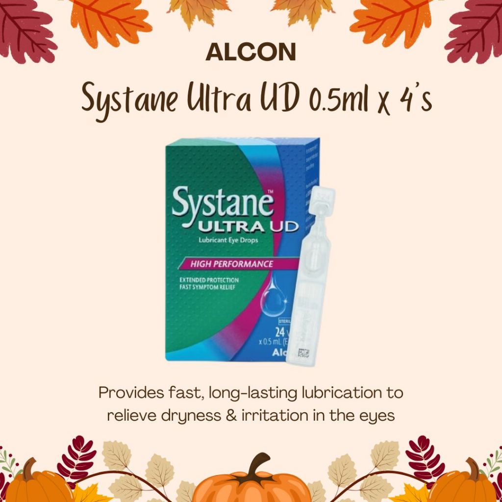 [CLEARANCE SALE] SYSTANE ULTRA UD 0.5ML X 4'S (4 VIALS) [EXP : 11/2025 ...