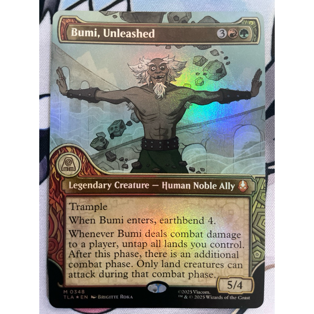 MTG:Avatar The Last Airbender (TLA) M0348 - Bumi, Unleshed (Foil ...