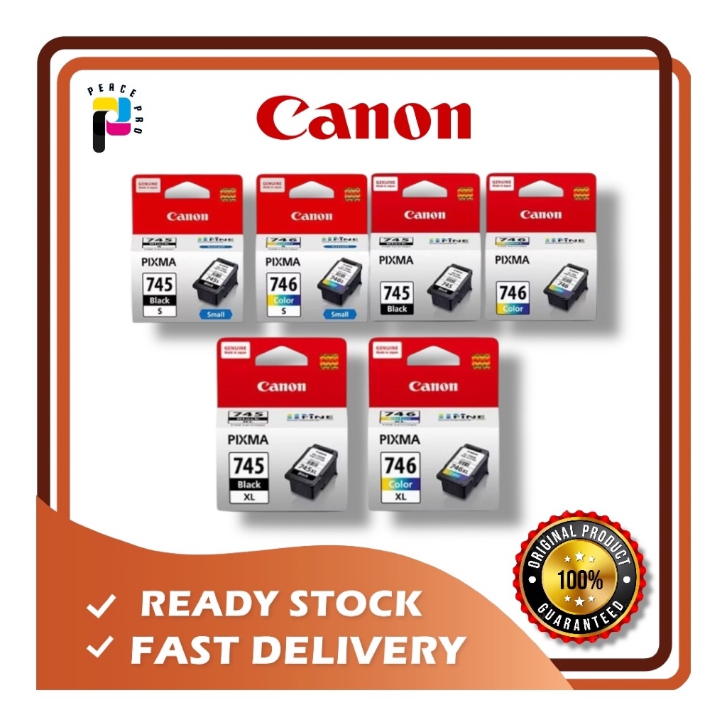 Original CANON Ink Cartridge PG-745s | PG-745 | PG-745xl | CL-746s ...
