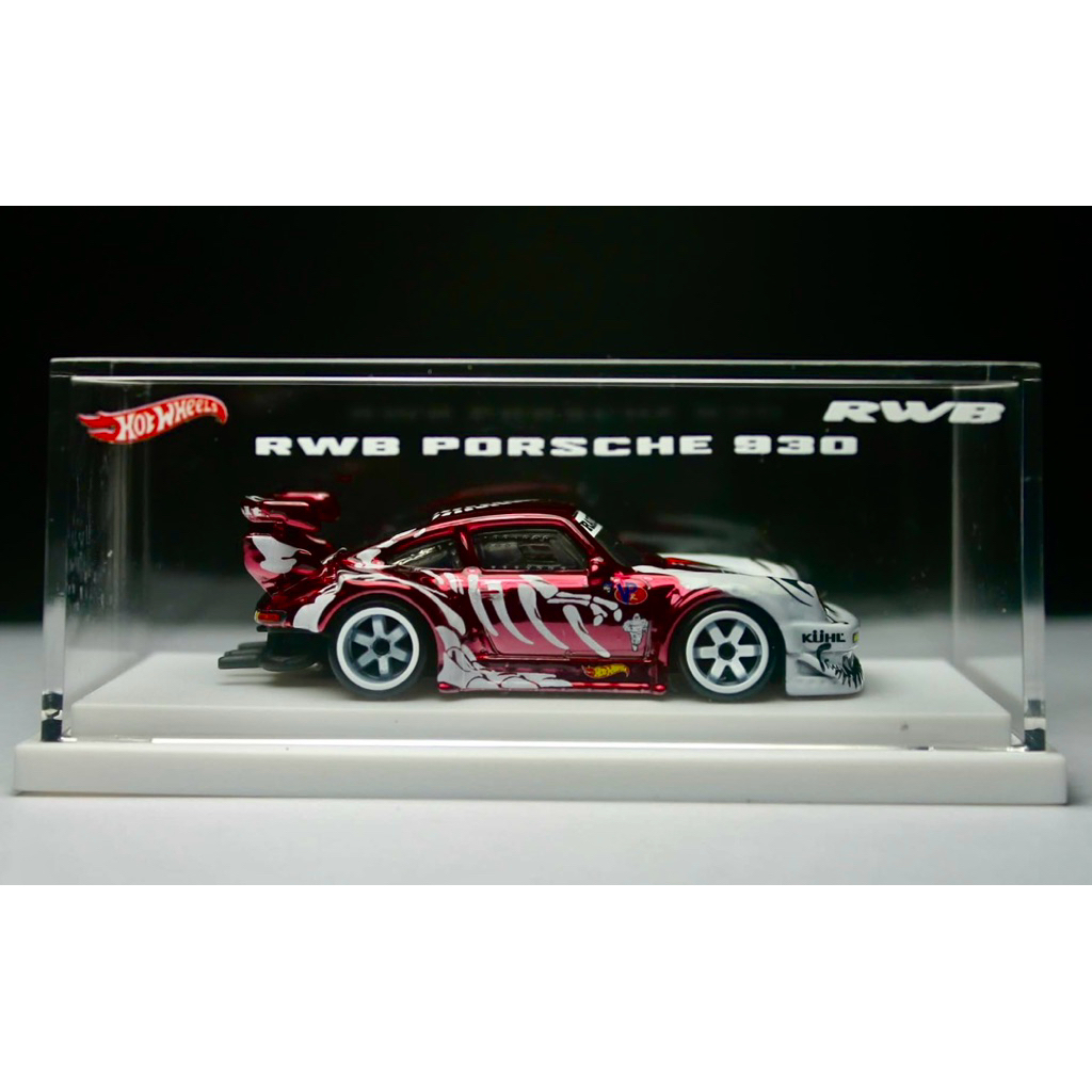 Hot wheels Porsche 930 RWB Red Spectraflame Skull Custom Made | Shopee ...