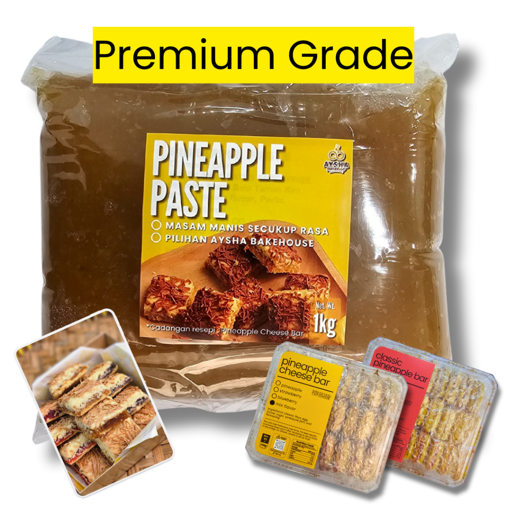 Pineapple Paste Jem Nanas by Aysha Bakehouse (Premium Grade) | Shopee ...