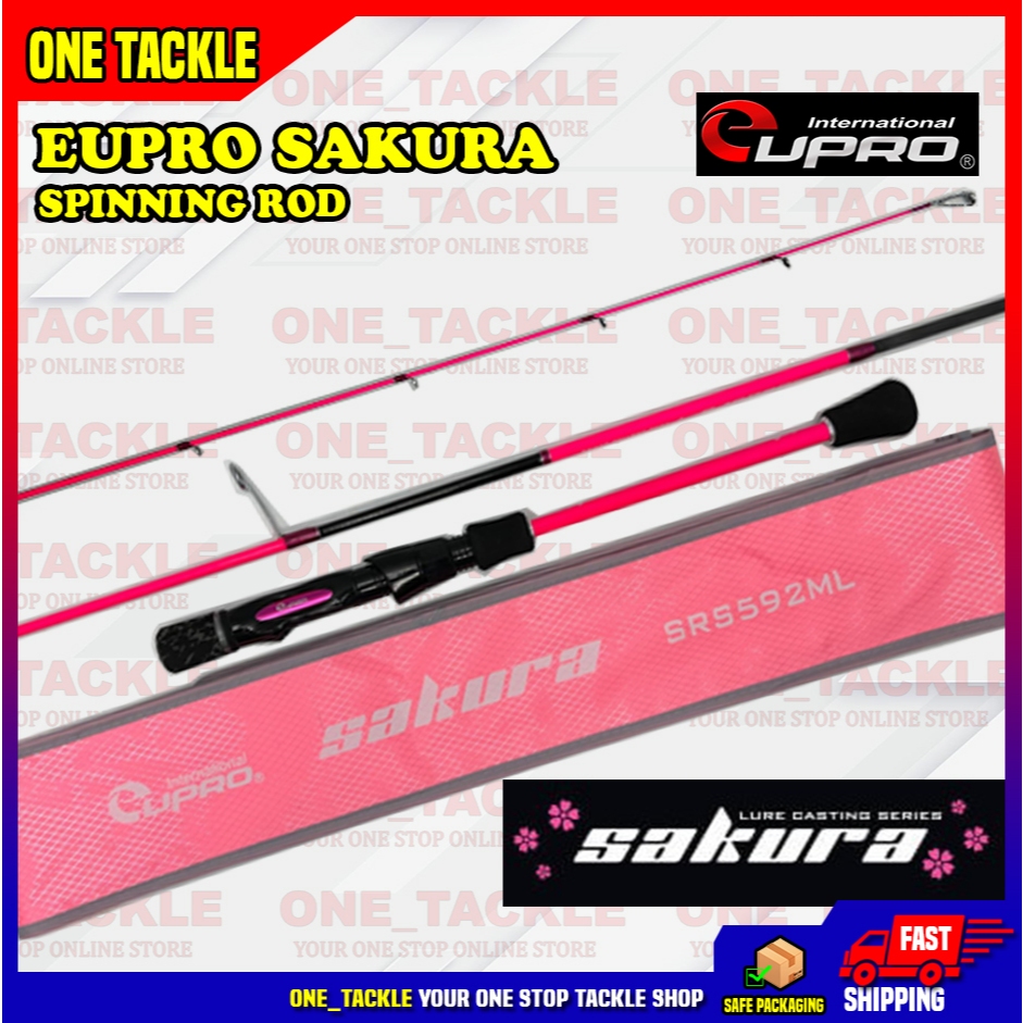 Eupro Sakura spinning rod solid carbon | Shopee Malaysia