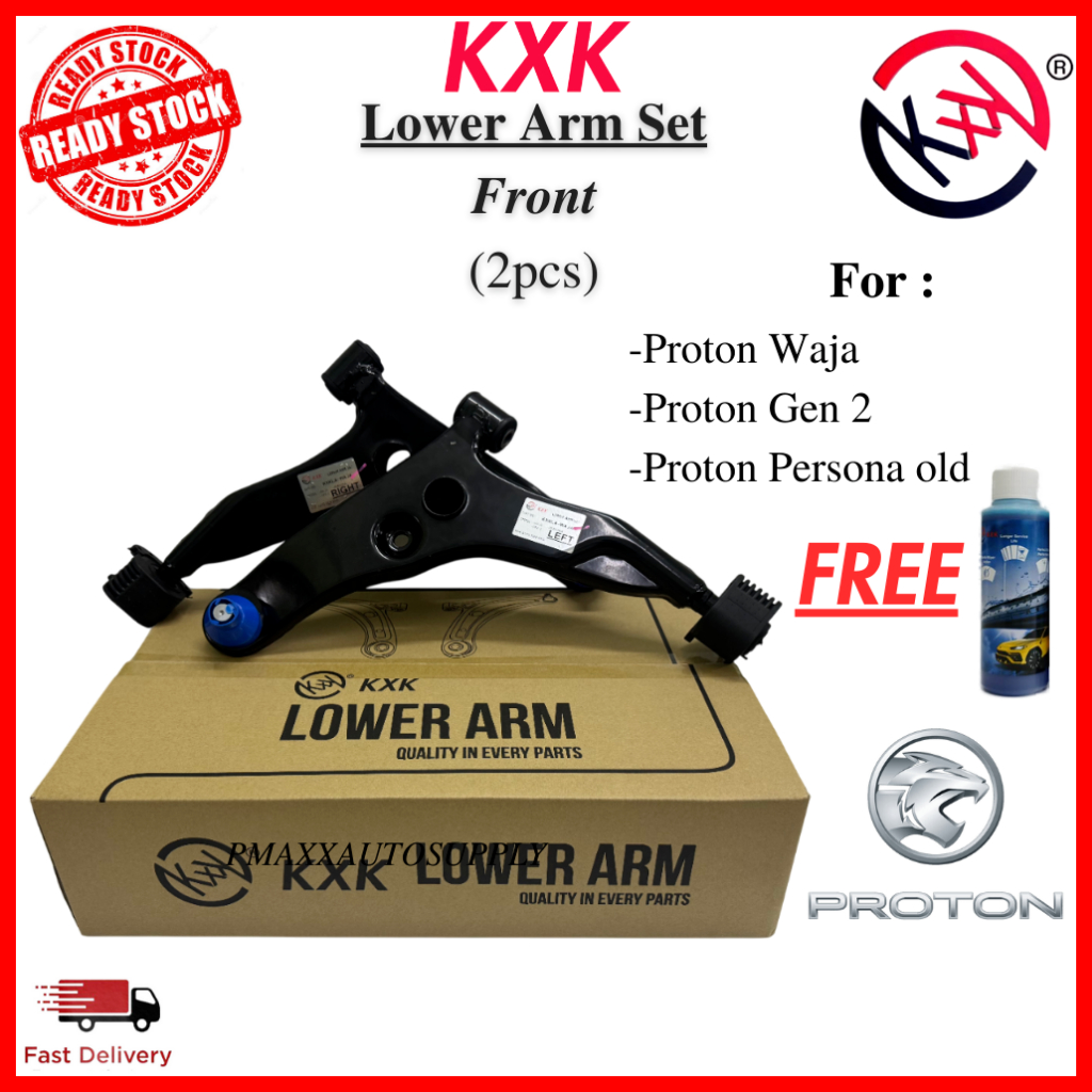 KXK BRAND PROTON WAJA / GEN 2 / PERSONA OLD FRONT LOWER ARM 1 SET 2 PCS ...