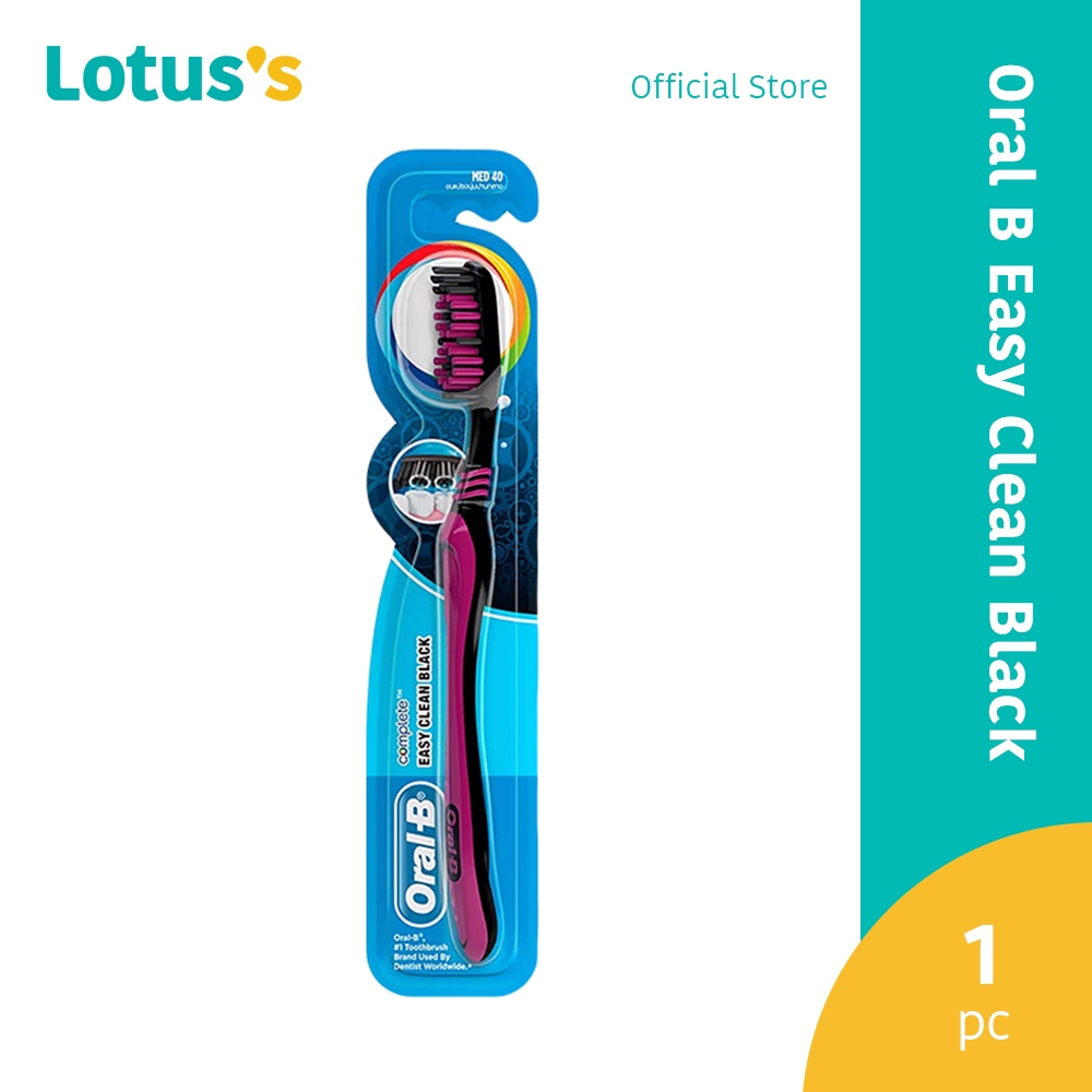 Oral B Easy Clean Black 1S | Shopee Malaysia