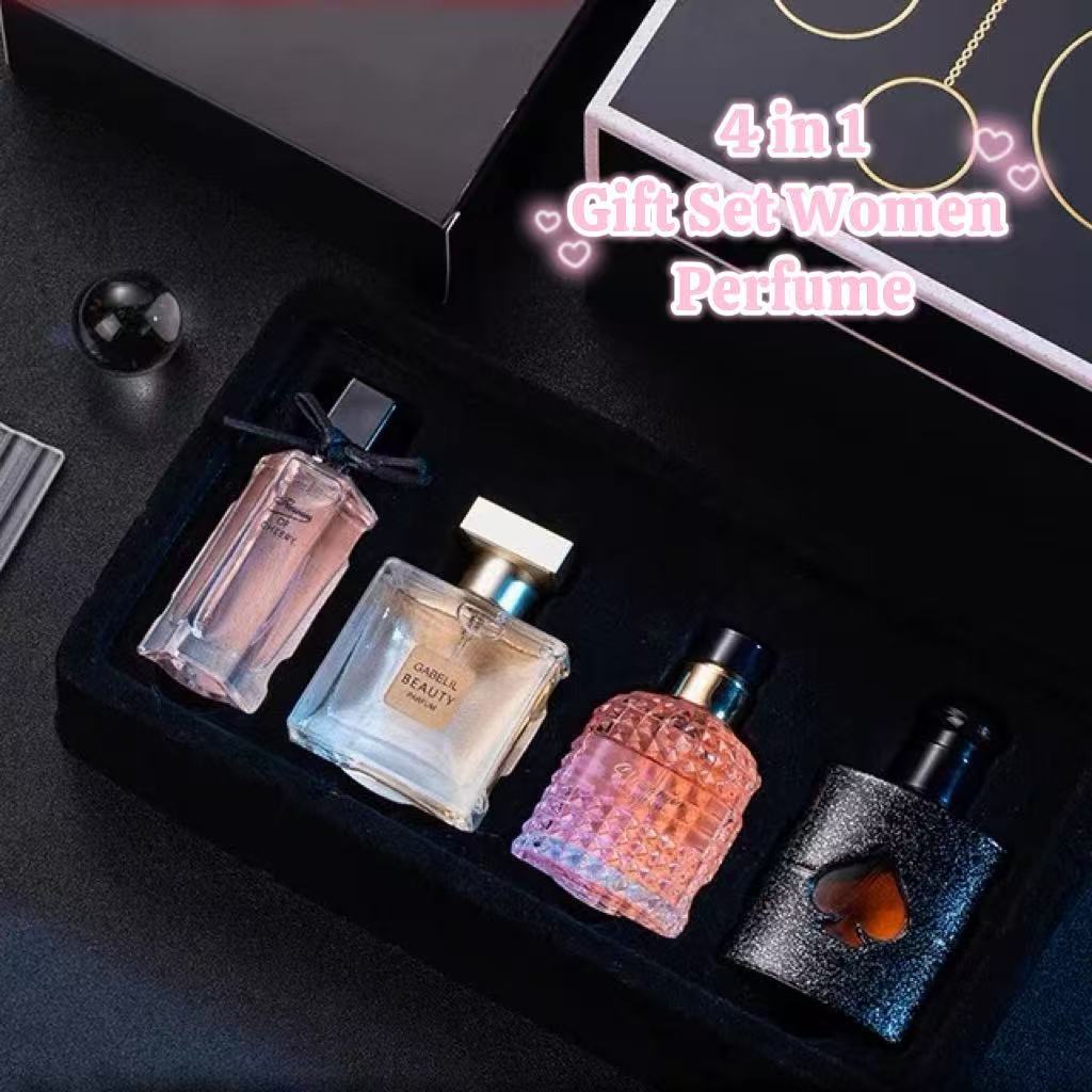 4in1 Gift Set Women Body Spray Fragrance Long Lasting Perfume Fragrance ...