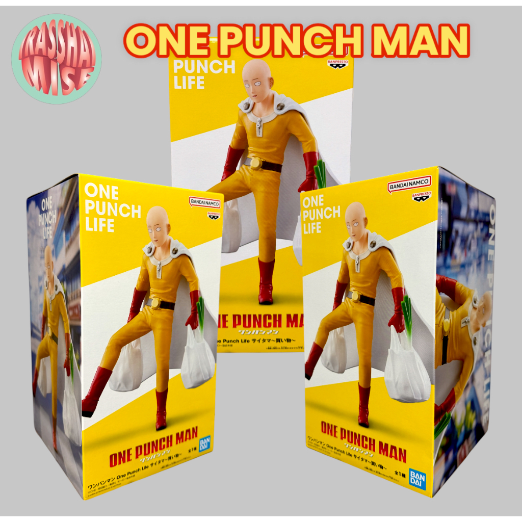 One Punch Man One Punch Life Saitama Action Figure | Shopee Malaysia