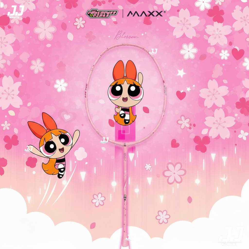 Maxx Powerpuff Girl Racket 6U (100%Original) | Shopee Malaysia
