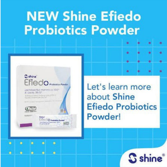 CLEARANCE Shine Efiedo Probiotics Powder 1g sachets 10 Billion CFU LGG ...