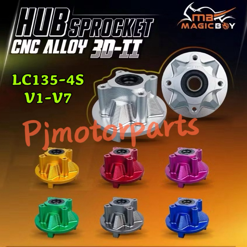 LC135 4S V1-V7 / LC4S ( 100% ORIGINAL MAGIC BOY ) CNC ALLOY 3D ll PNP ...