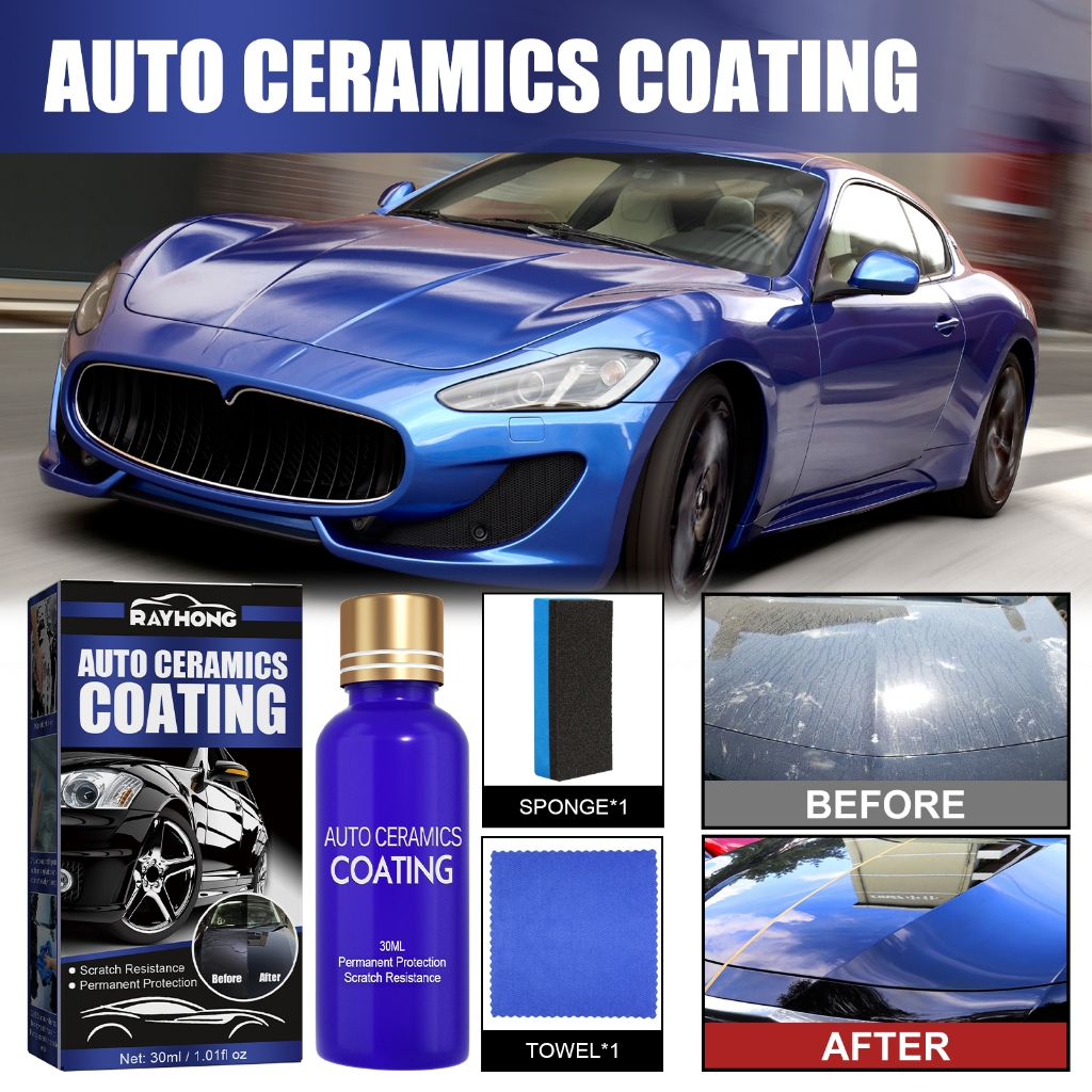 Rayhong Car Ceramic Coating Liquid High Gloss Paint Protection Scratch ...