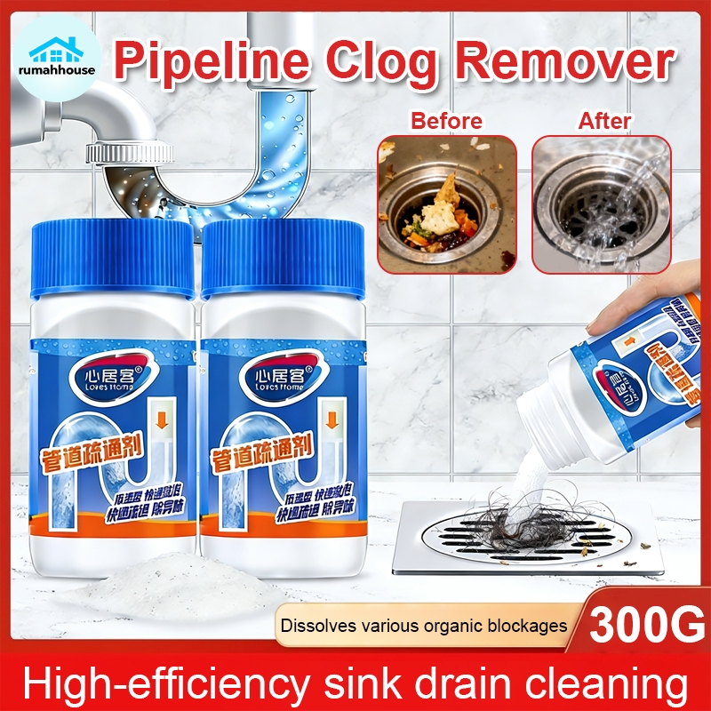 Pembersih Paip Rumah Rawatan Berkesan Untuk Sinki 300g Tandas Drain ...