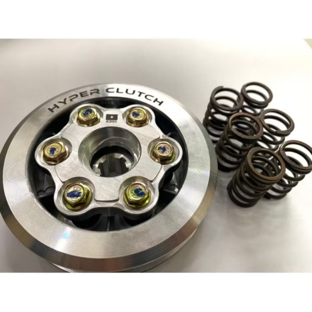 🇲🇦 HONDA DREAM WAVE ALUMINUM CLUTCH COVER WITH 6 SPRING READY STOCK🇲🇦 ...