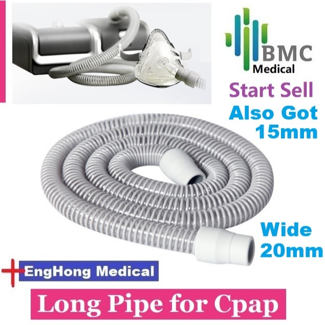 BMC Cpap Pipe, Air Silicone Hose Pipe, Yuwell Cpap Long Hose Pipe 183cm ...